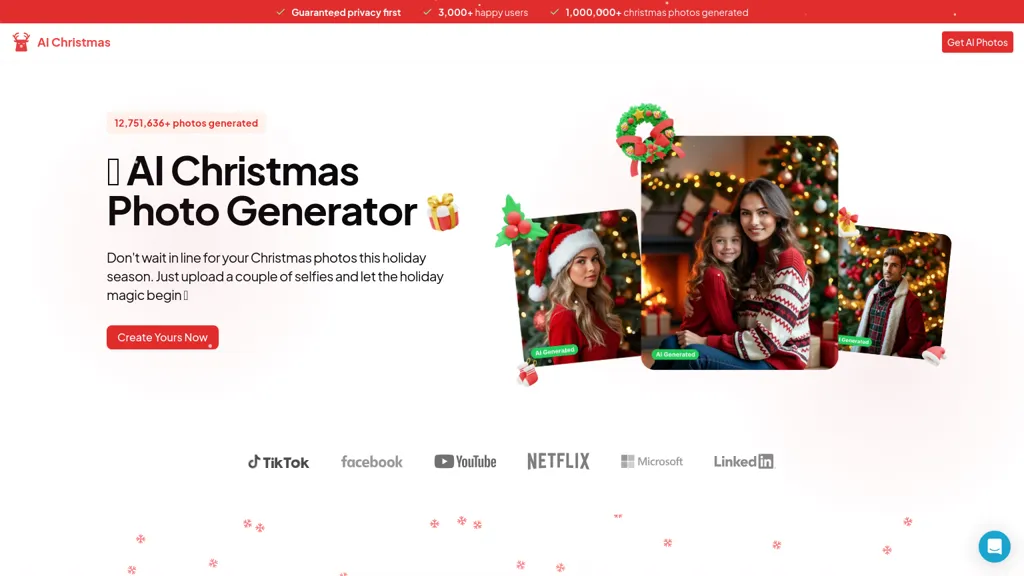 AI Christmas Photo - AI Image Generation Tool