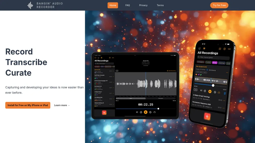 Bangin' Audio Recorder