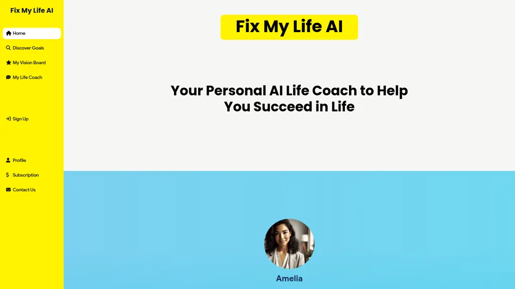 Fix My Life AI