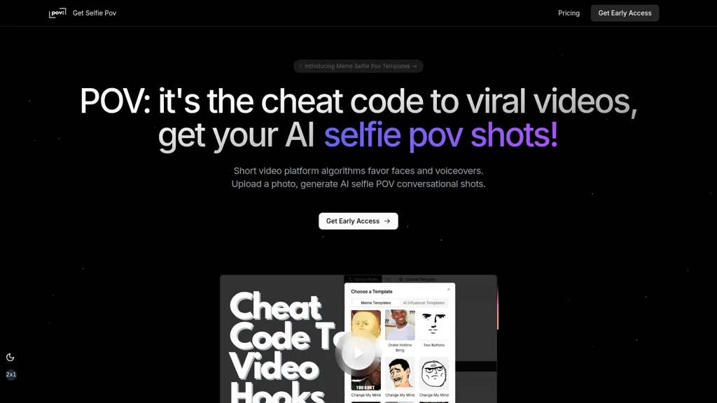 Get Selfie Pov