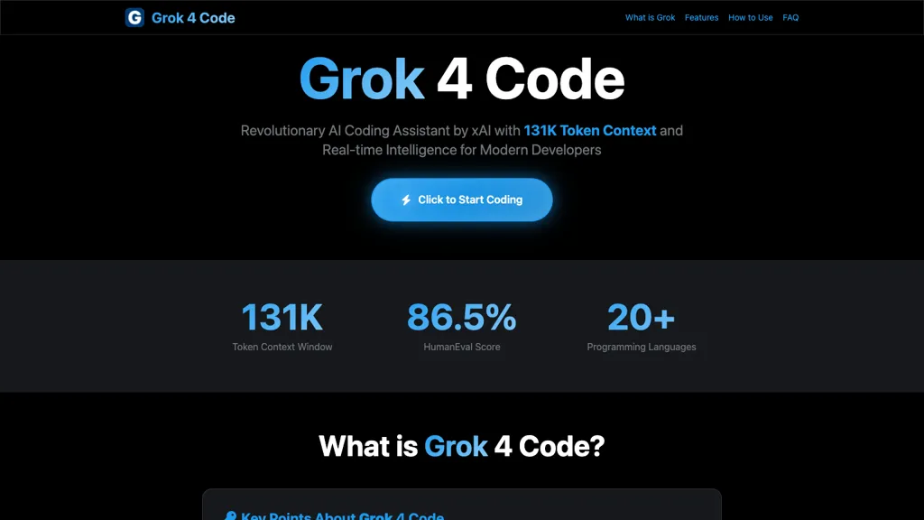 Grok 4 Code