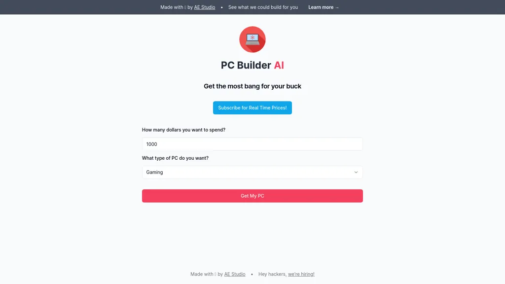 PC Builder AI