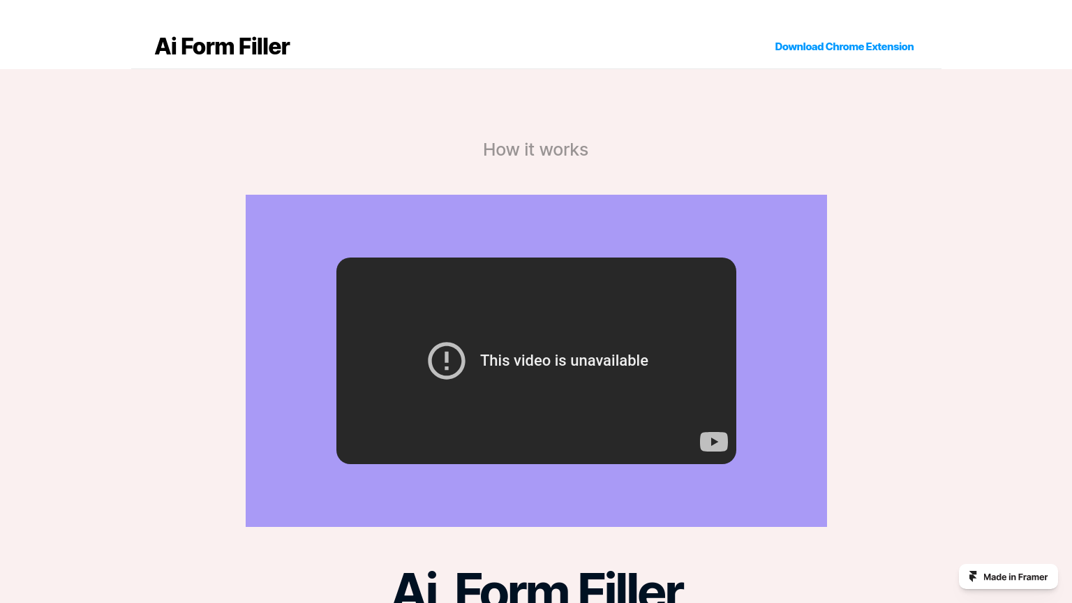 Ai Form Filler