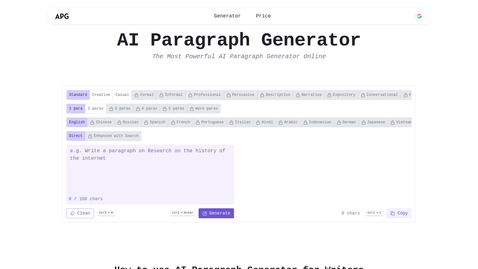 Ai Paragraph Generator Ai Paragraph Generator
