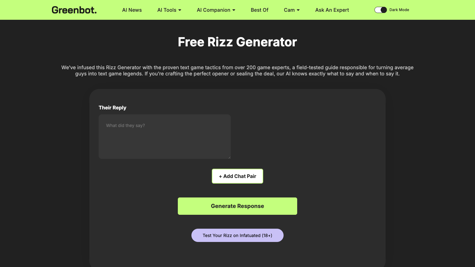 AI Rizz Generator