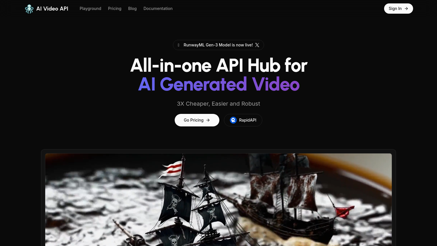 AI Video API