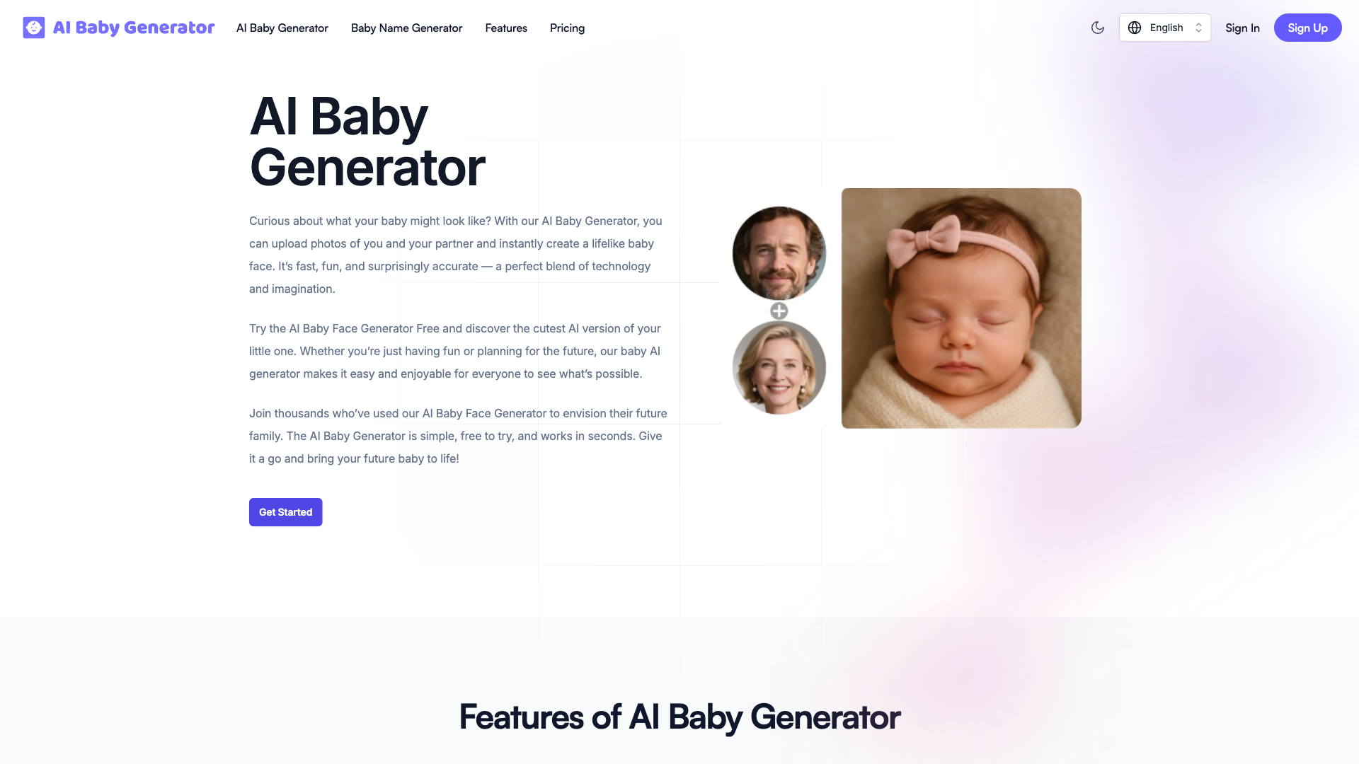 AI Baby Generator - AI Professional Portrait Tool
