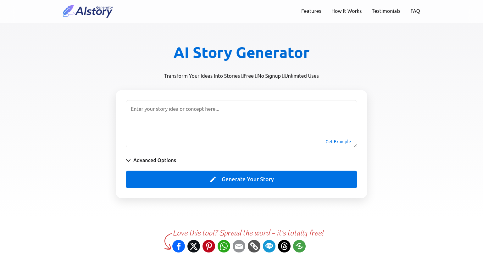 AI Story Generator