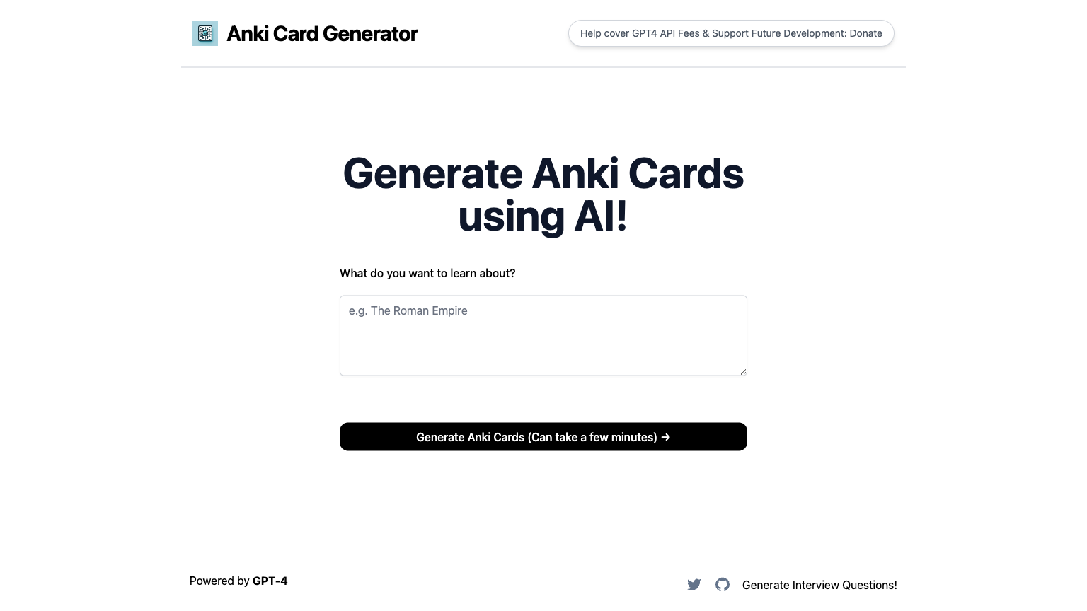 Anki Card Generator