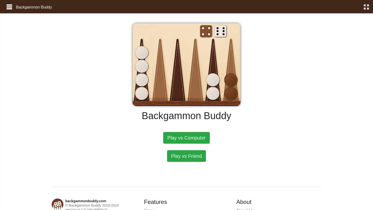 Backgammon Buddy