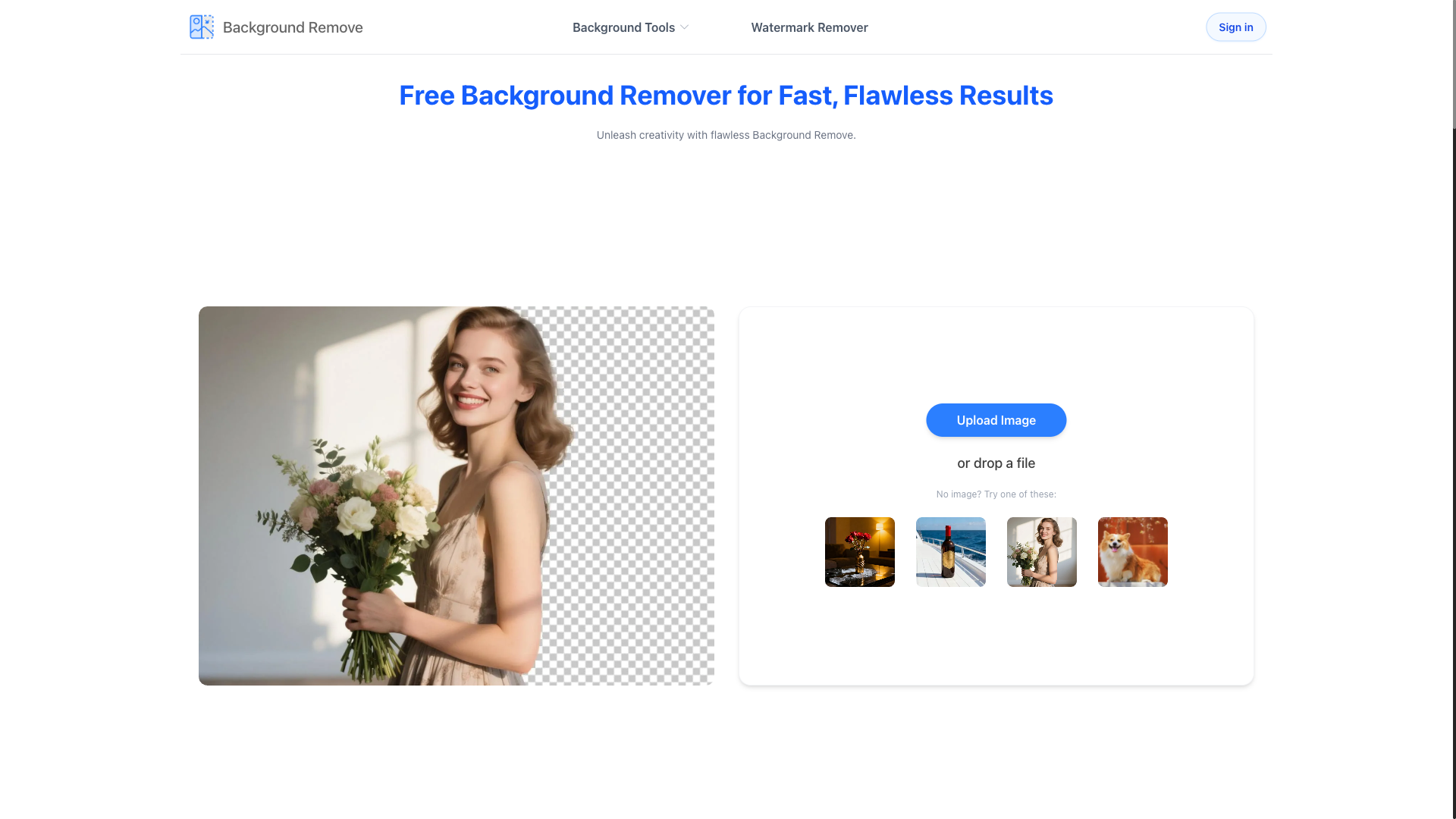 BackGroundRemove.io - AI Image Editing Tool