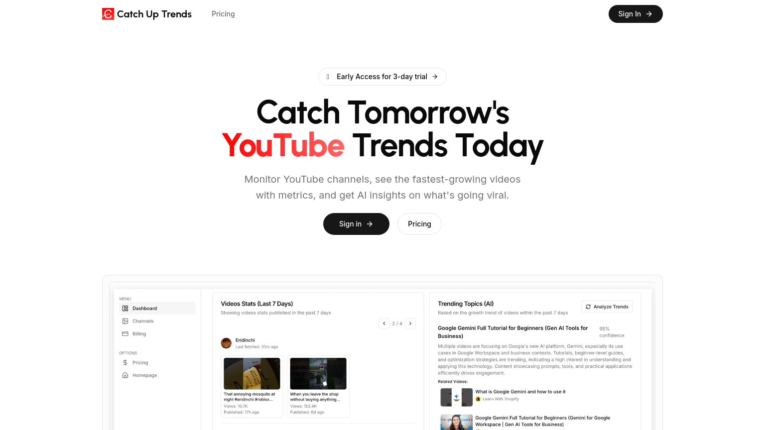 Catch Up Trends