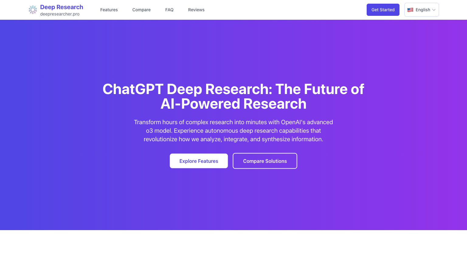 ChatGPT Deep Research