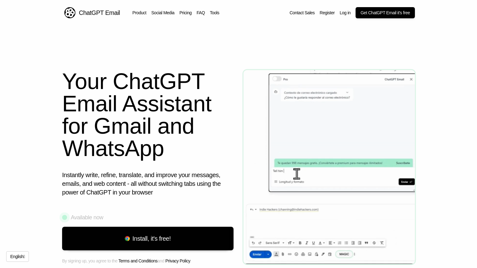 ChatGPT Email