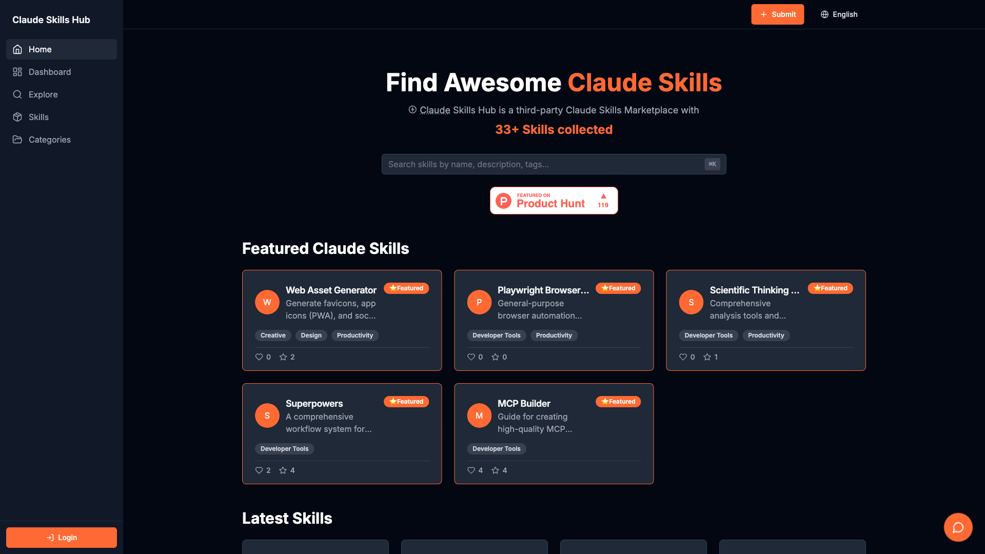 Claude Skills Hub