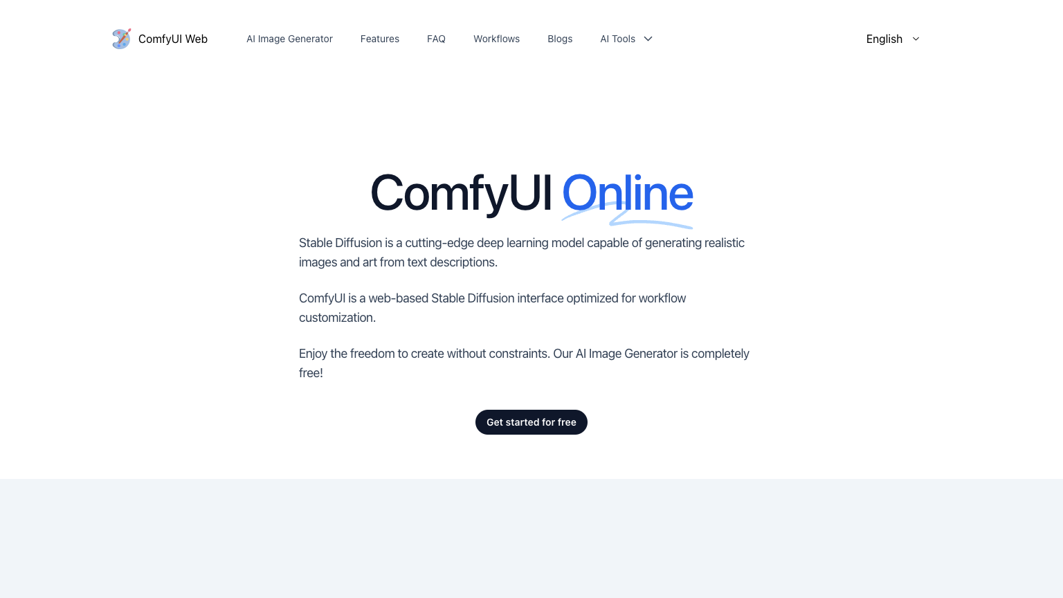 ComfyUI Web