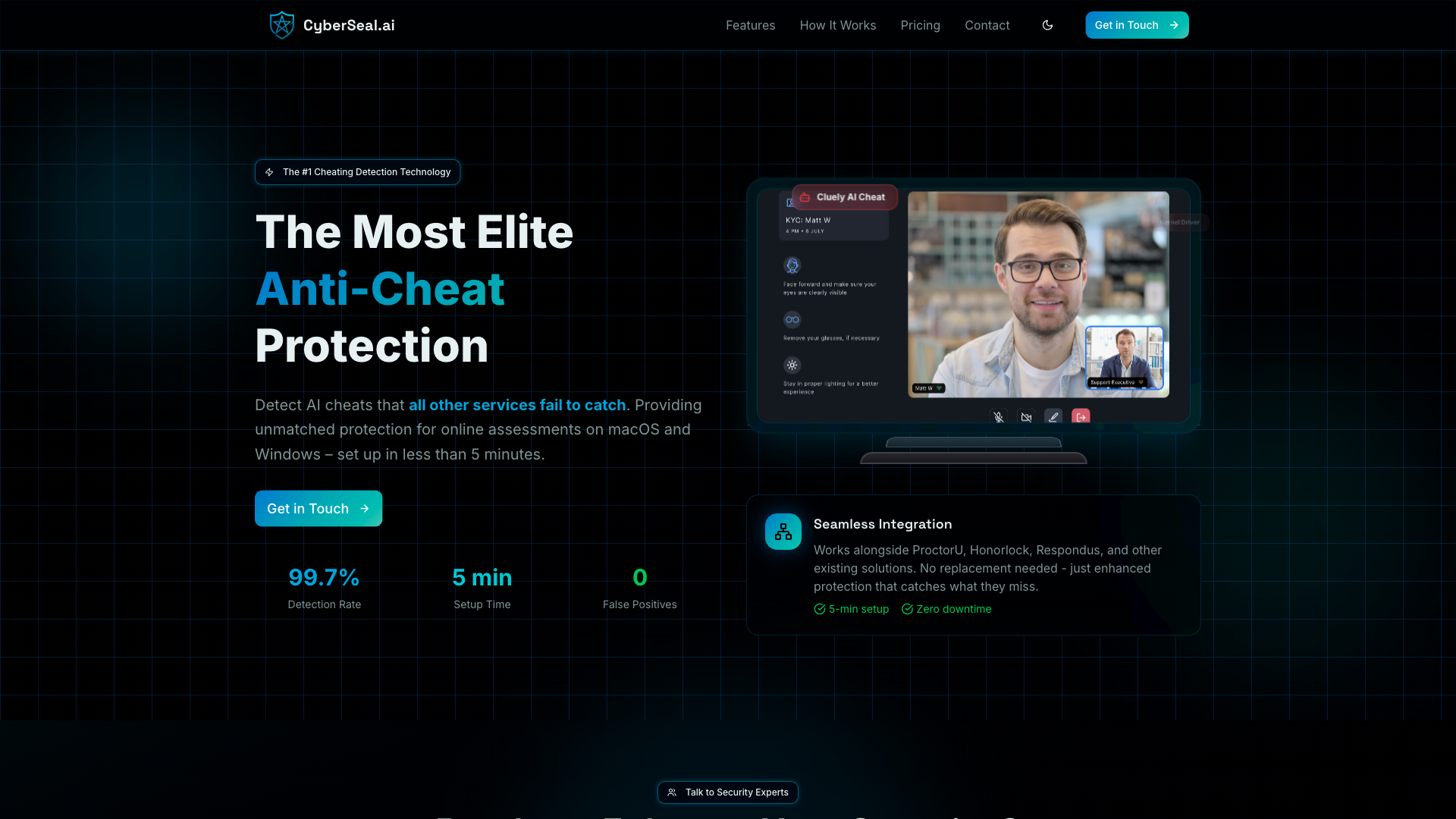 CyberSeal AI - AI Detection Tool