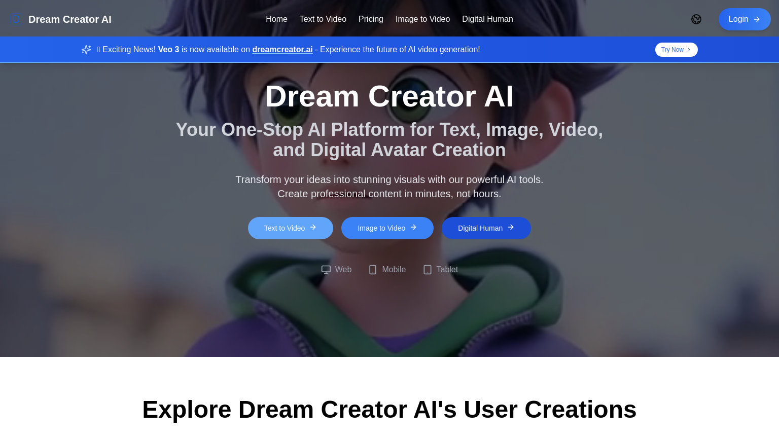 DreamCreator AI