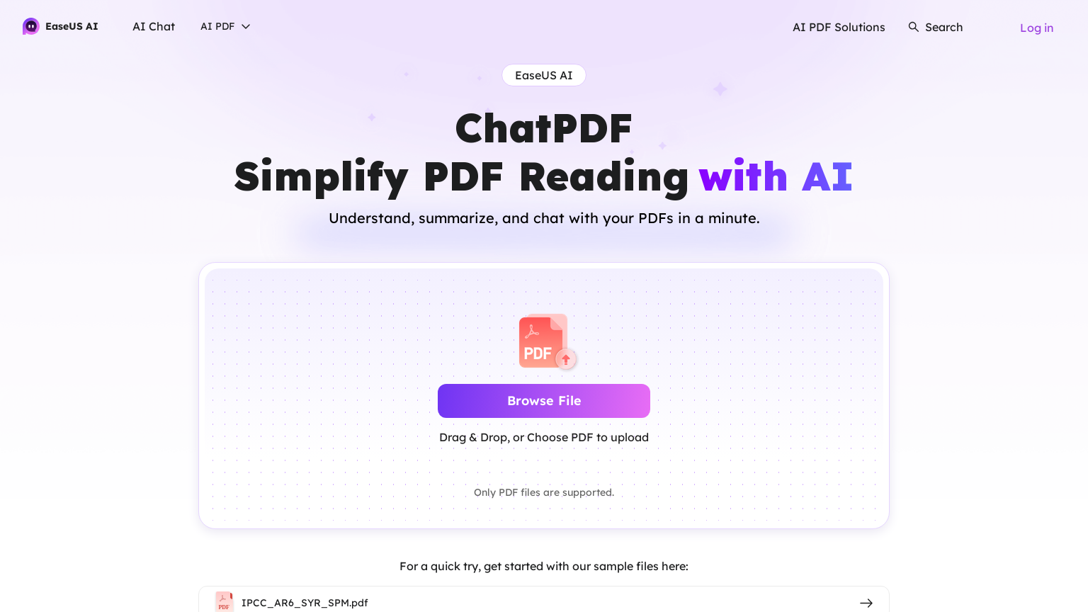 EaseUS ChatPDF