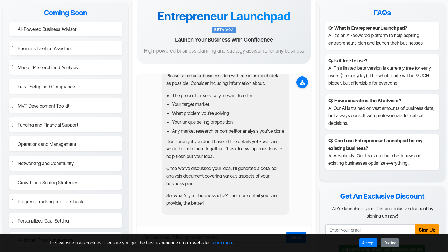 Entrepreneur Launchpad