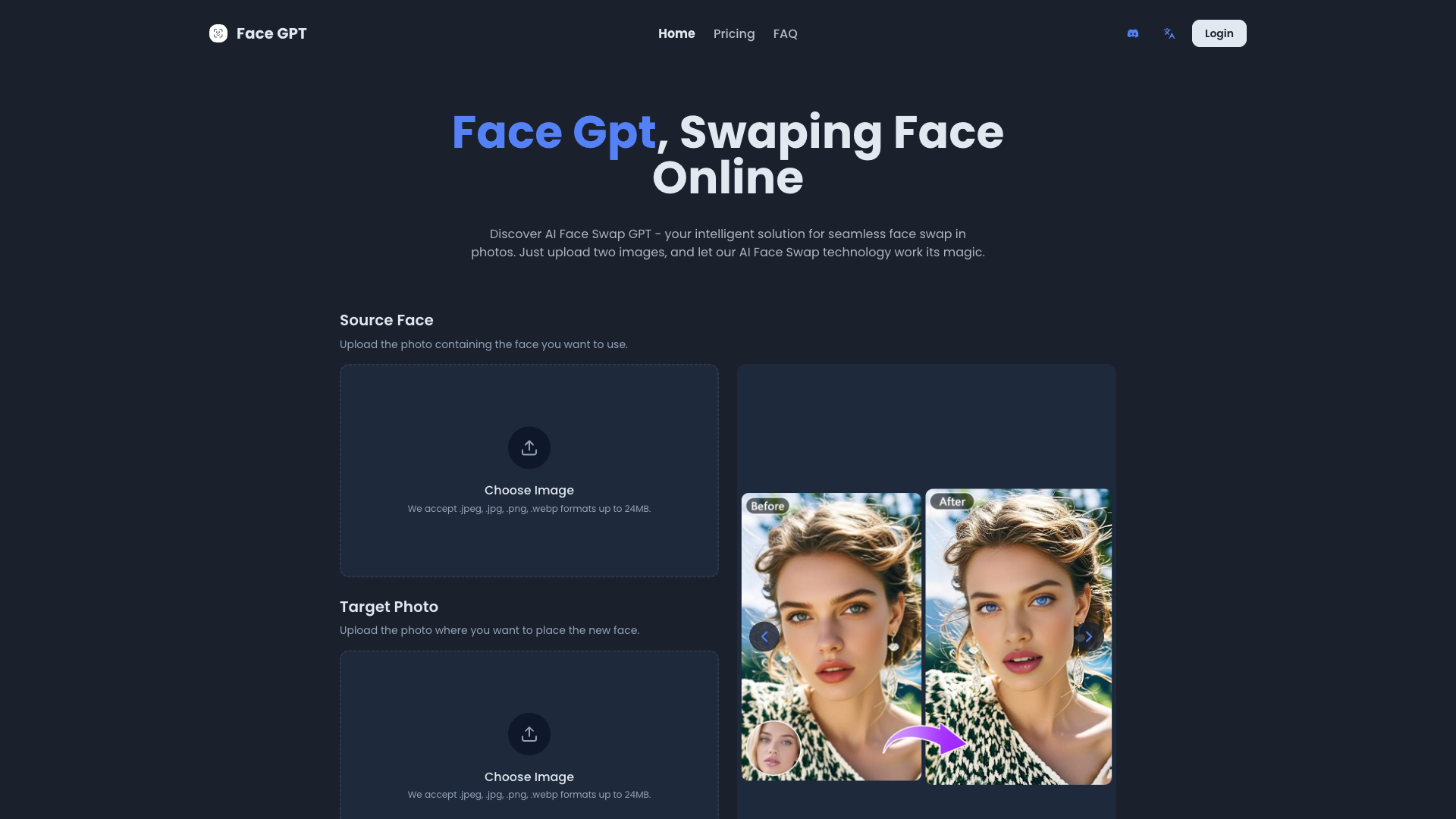 Face GPT- - AI Image Editing Tool