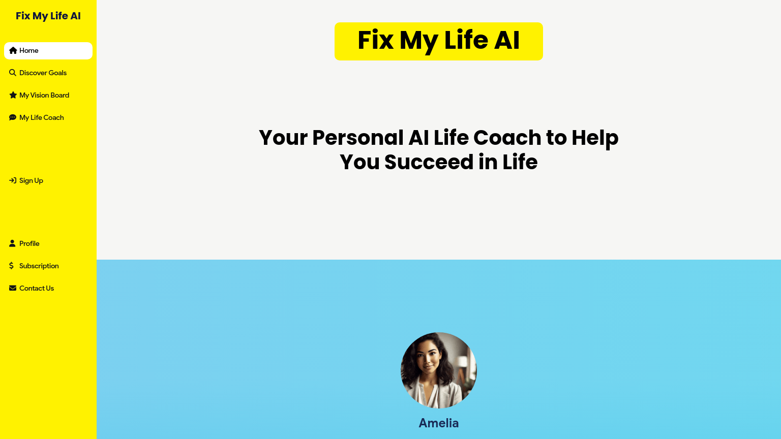 Fix My Life AI