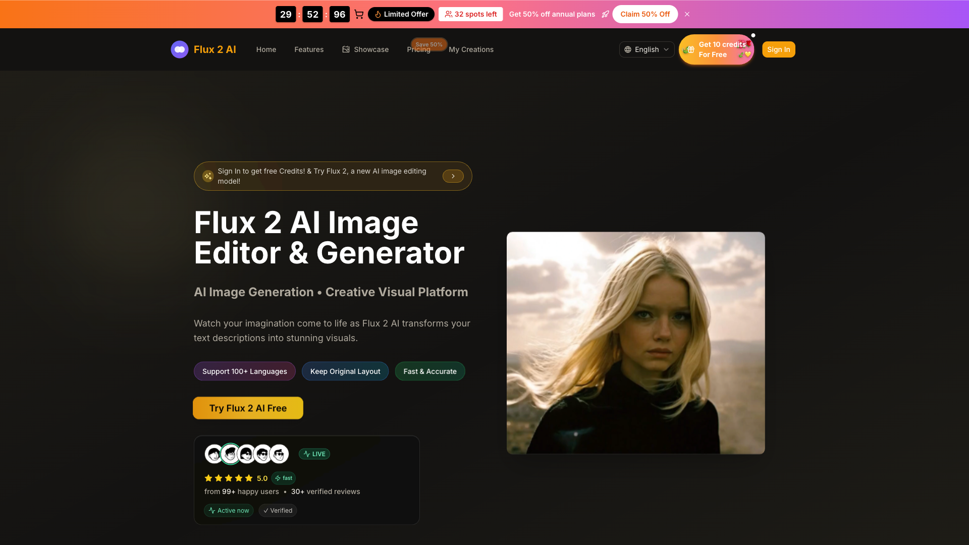 Flux 2 AI App - AI Image Generation Tool