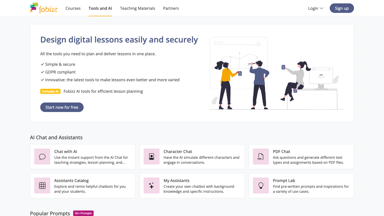 Fobizz: review, pricing and product details - Teacher assistant