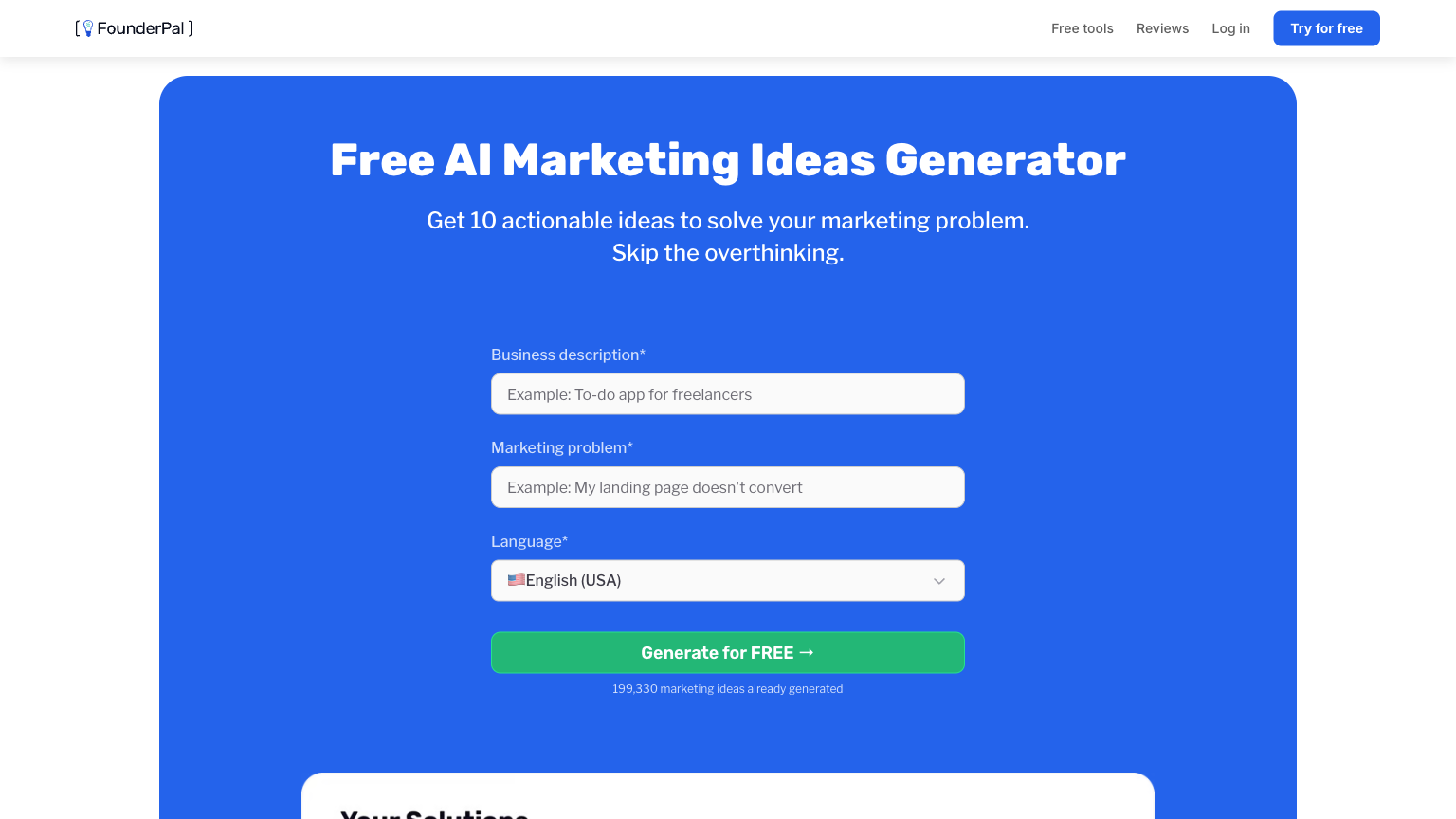 FounderPal Virtual CMO