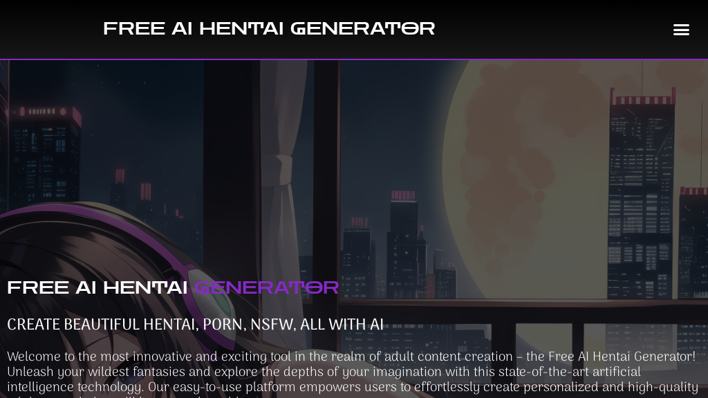 Free Ai Hentai Generator 