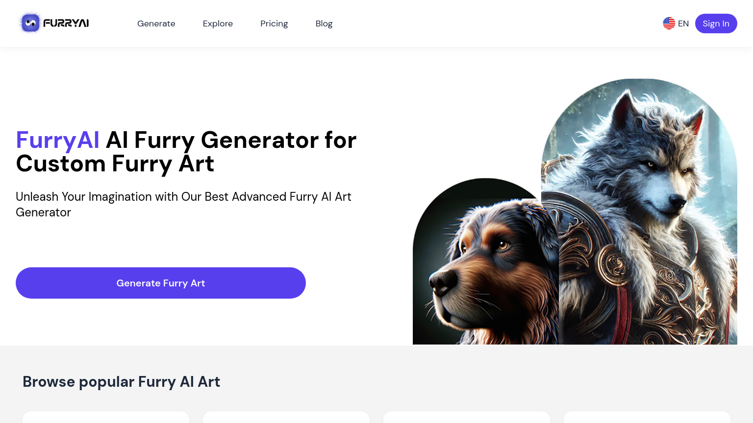 Furry AI Art Generator