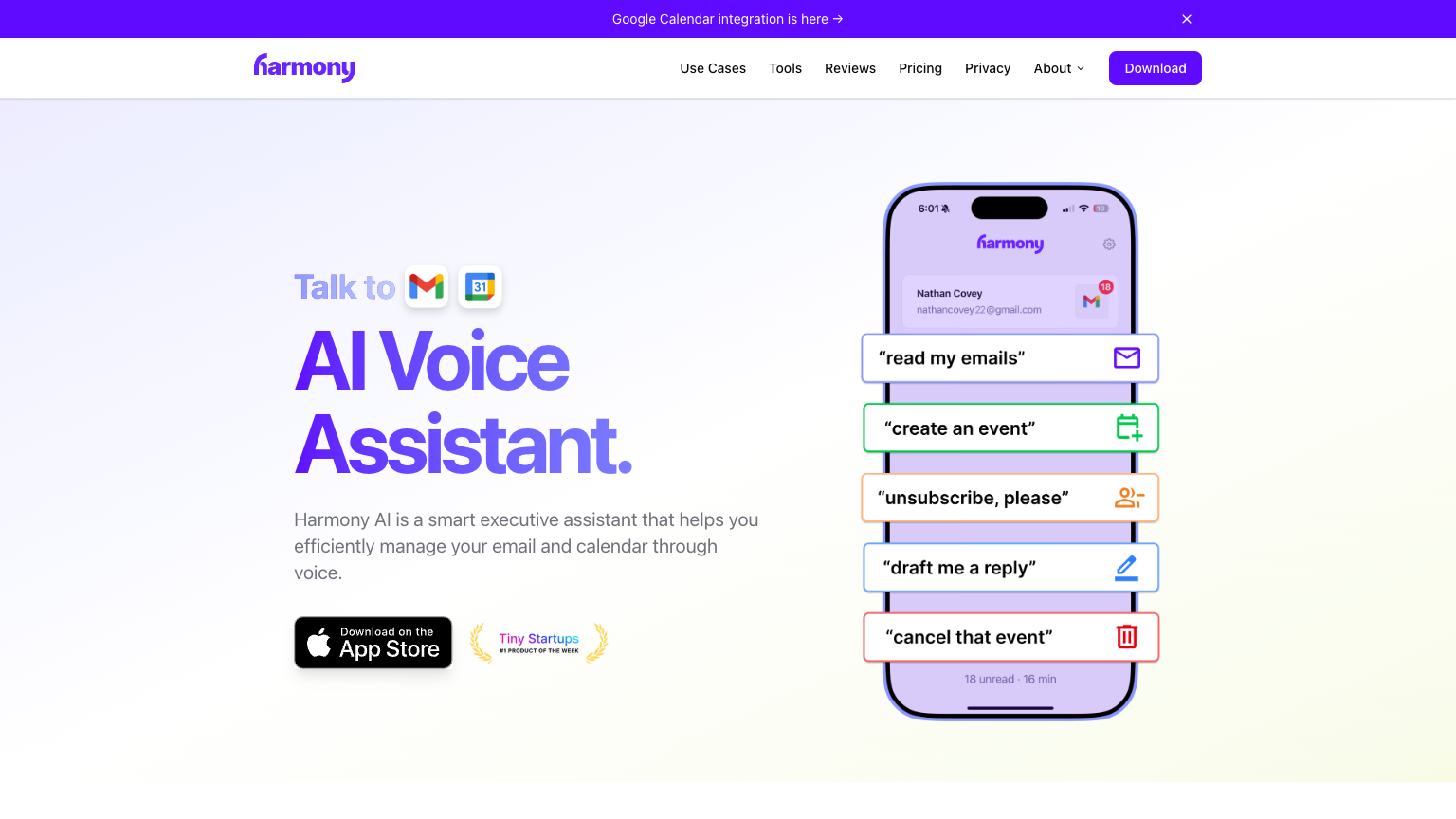Harmony AI Email Assistant