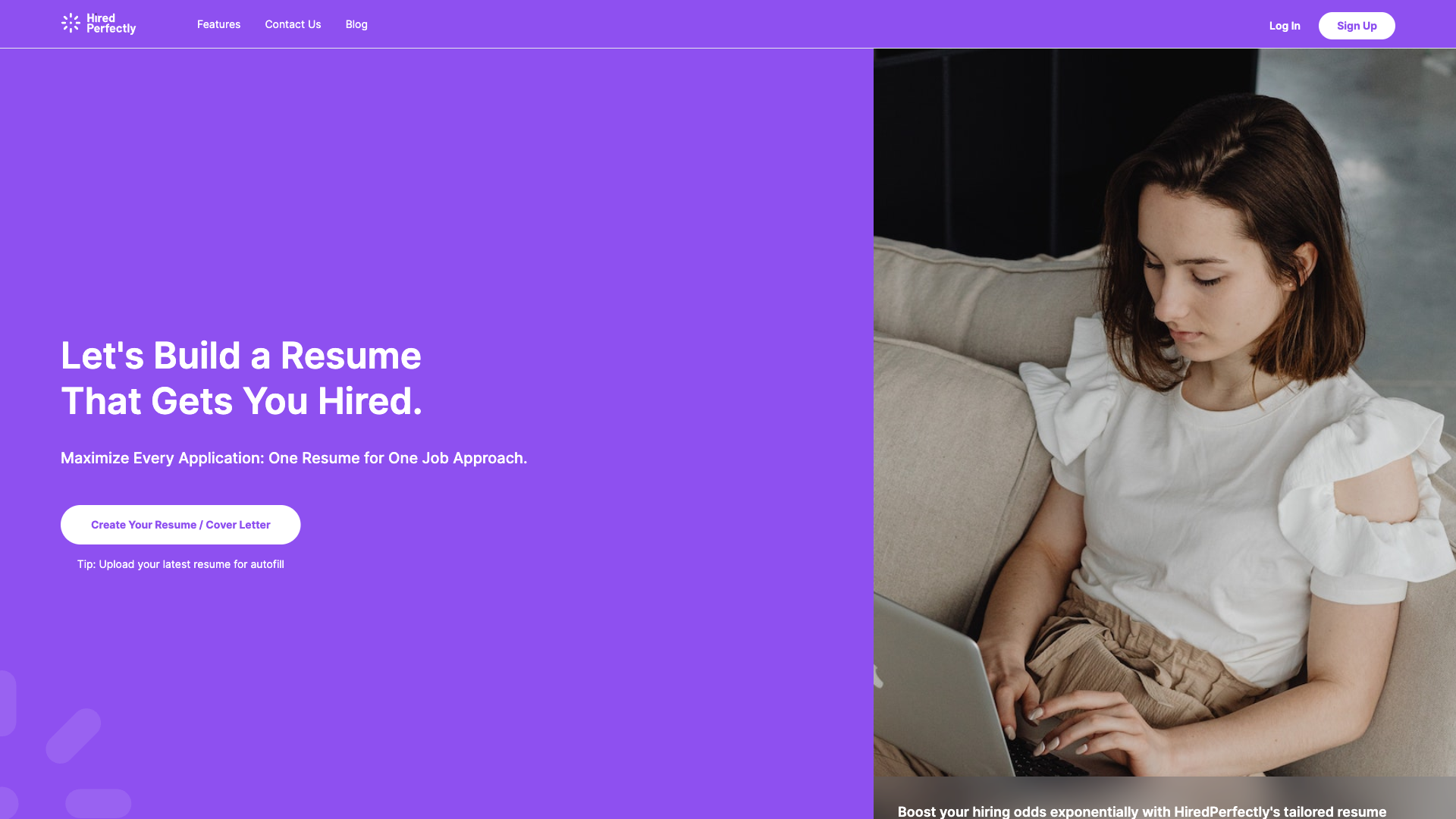HiredPerfectly - AI Resume Enhancement Tool