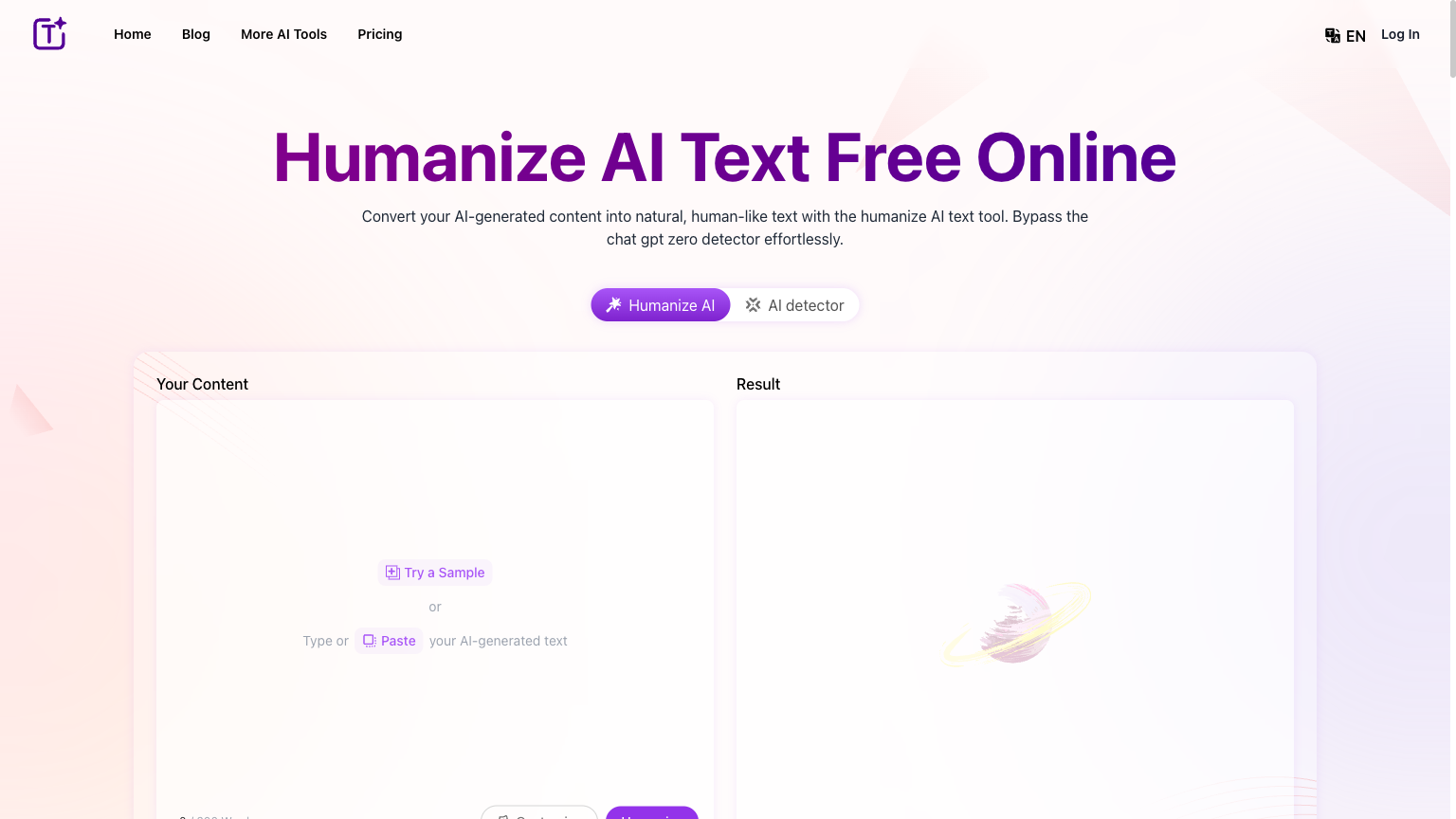 Humanize.im - AI Paraphraser Tool