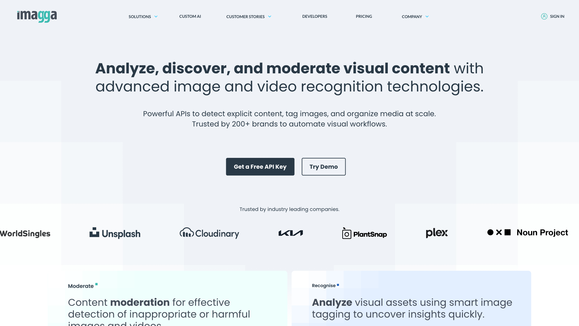 Imagga - AI Image Generation Tool