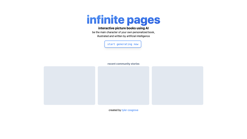 Infinite Pages