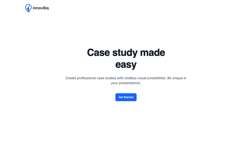 Innov8IQ - AI Presentations Tool