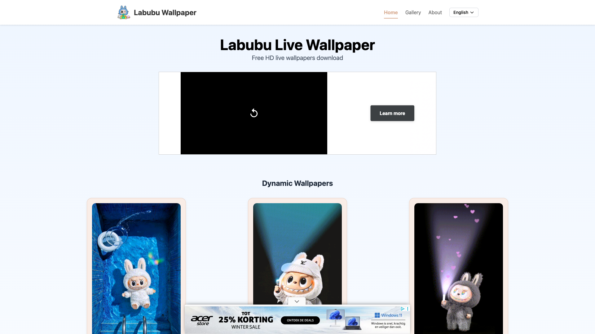 Labubu live wallpaper - AI Images Tool