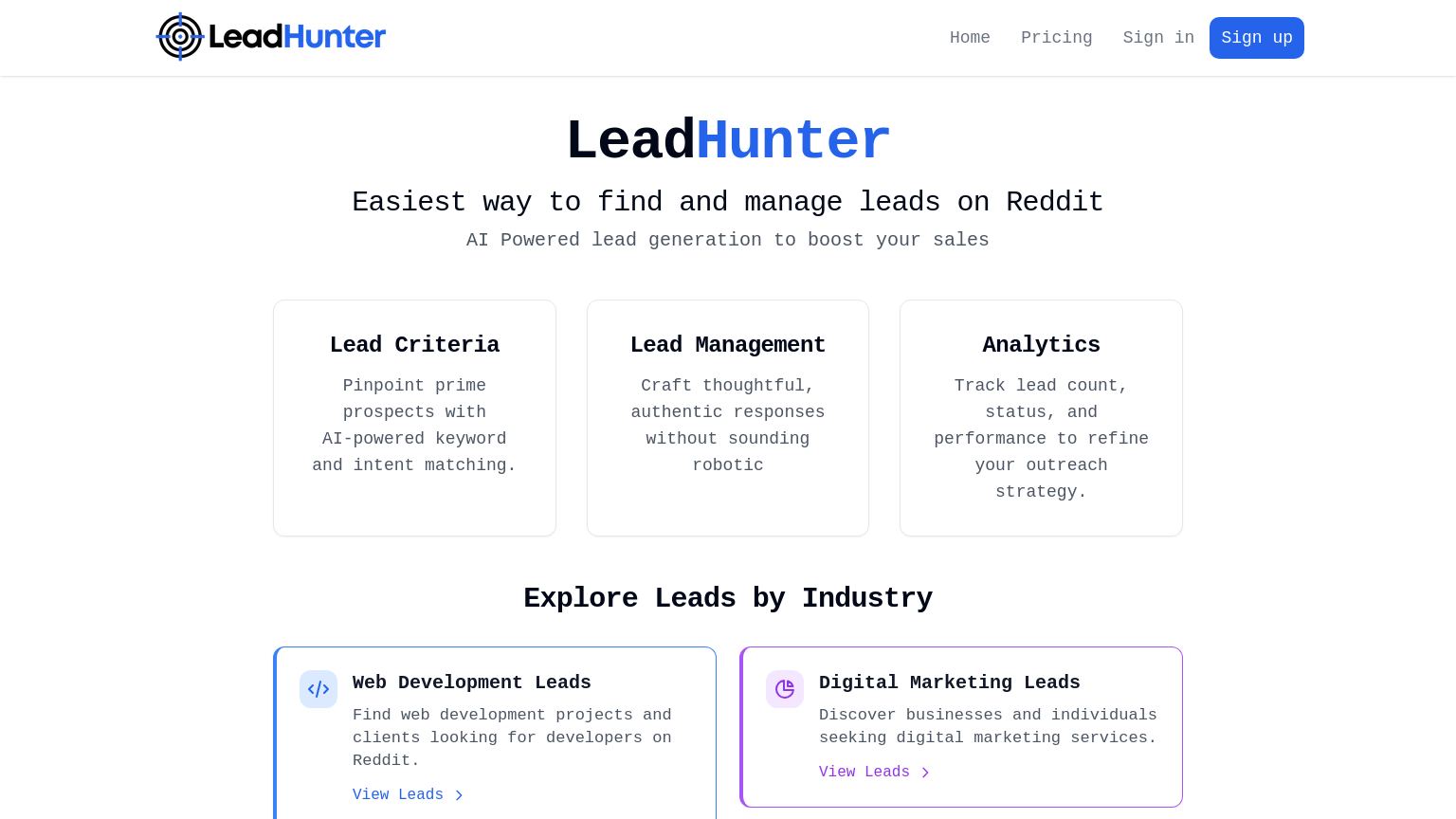 LeadHunter
