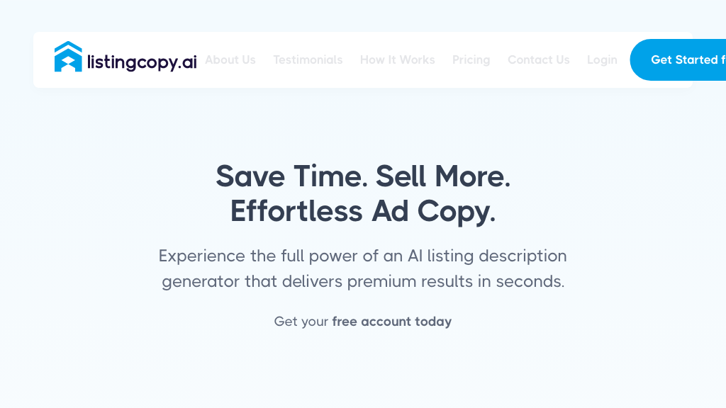 Listing Copy AI