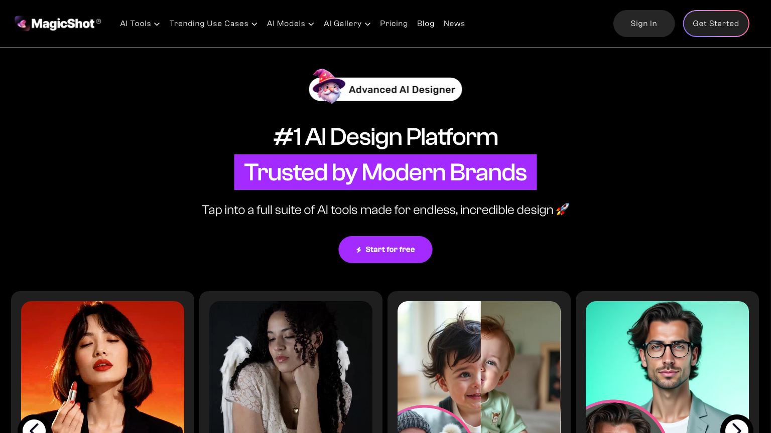 MagicShot - AI Image Generation Tool