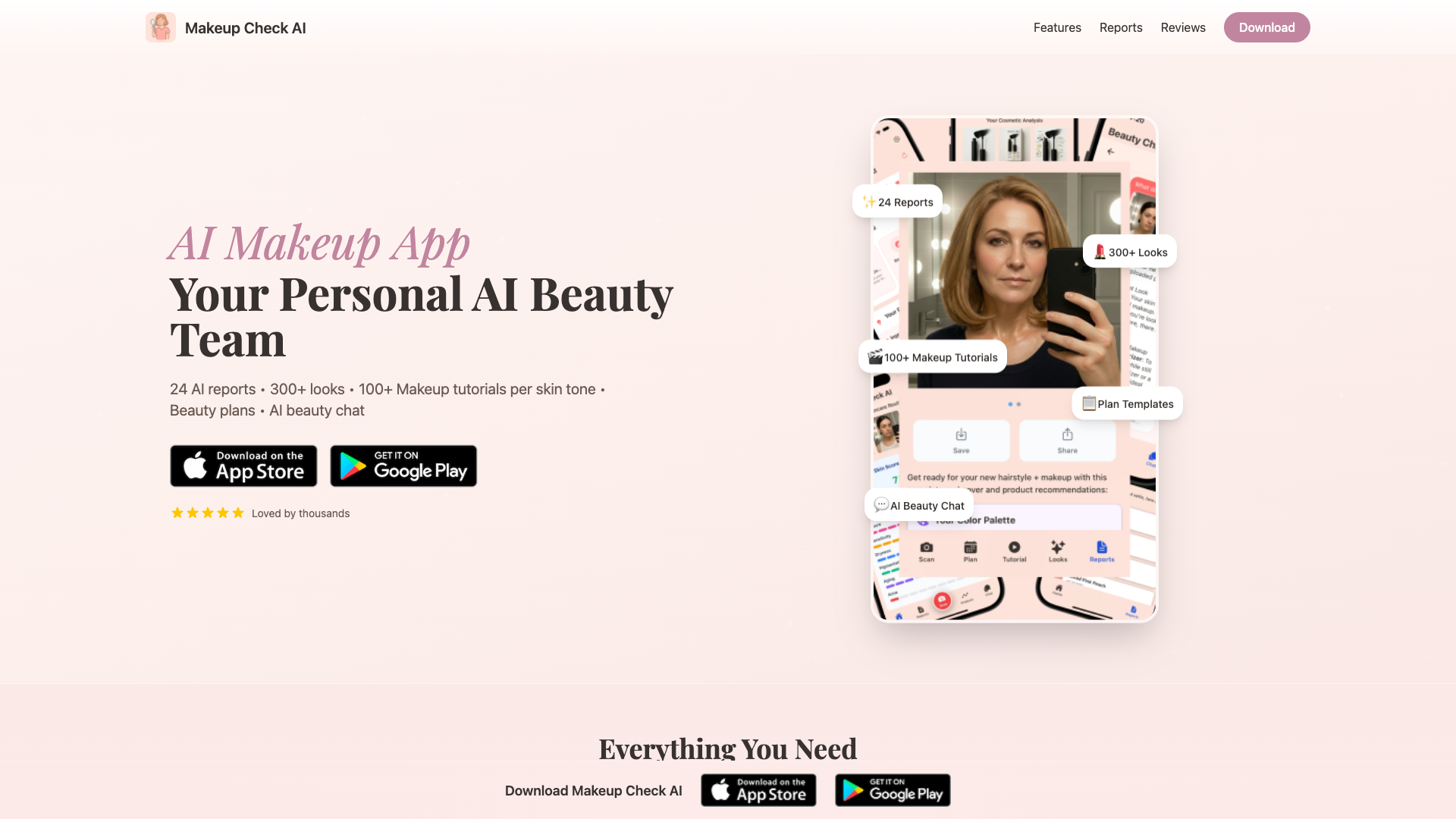 Makeup Check AI - AI Beauty Tool