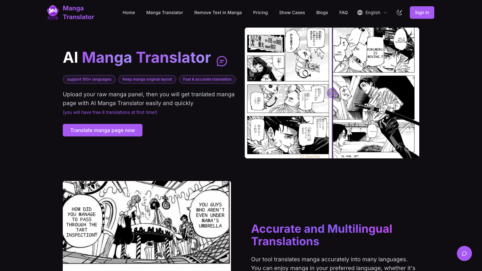 Manga Translator