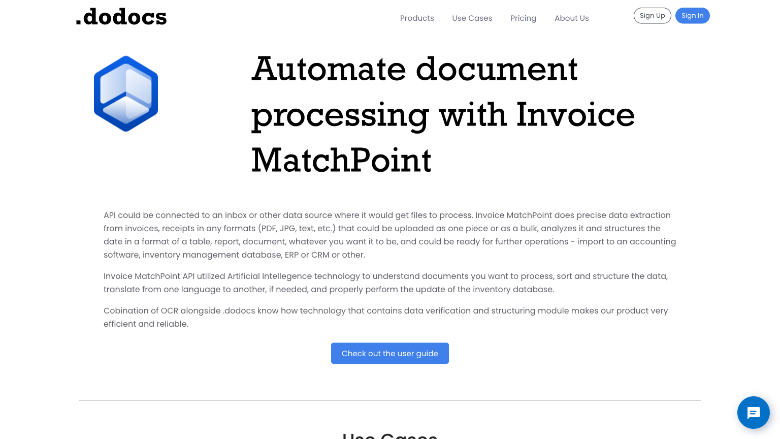 MatchPoint - dodocs.ai