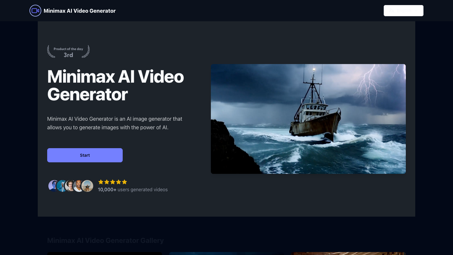 Minimax AI Video Generator