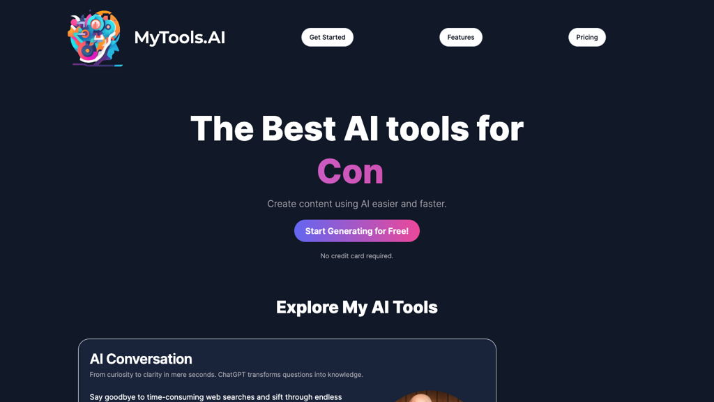 My tools.ai Review 2026 - Pricing, Features & Use Cases