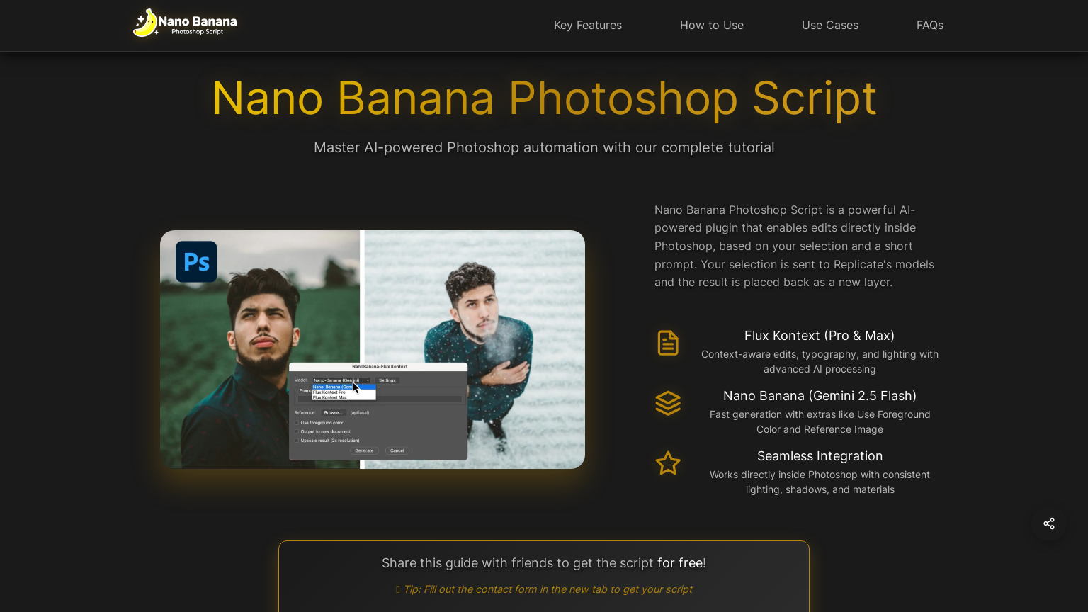 NanoBanana Photoshop Script