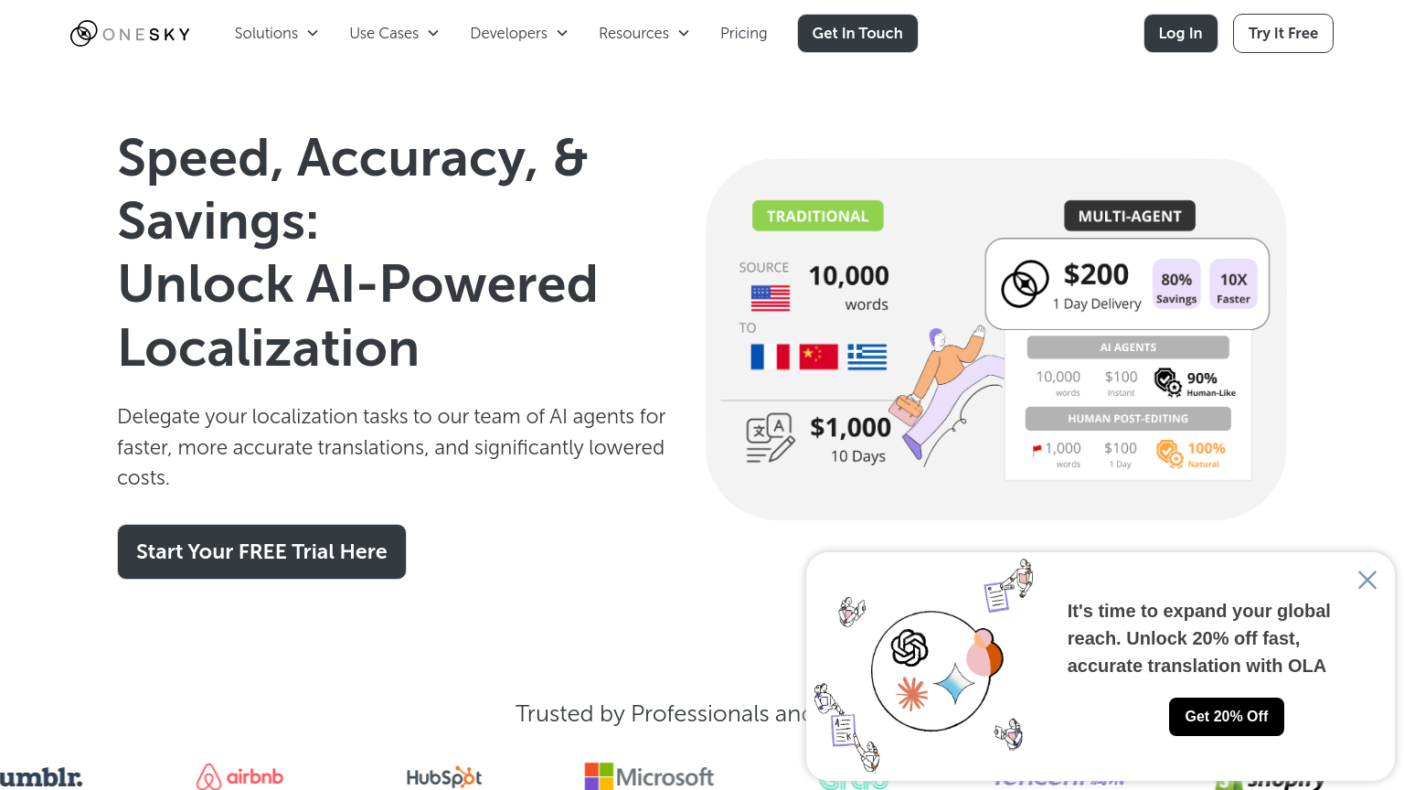 OneSky Localization Agent