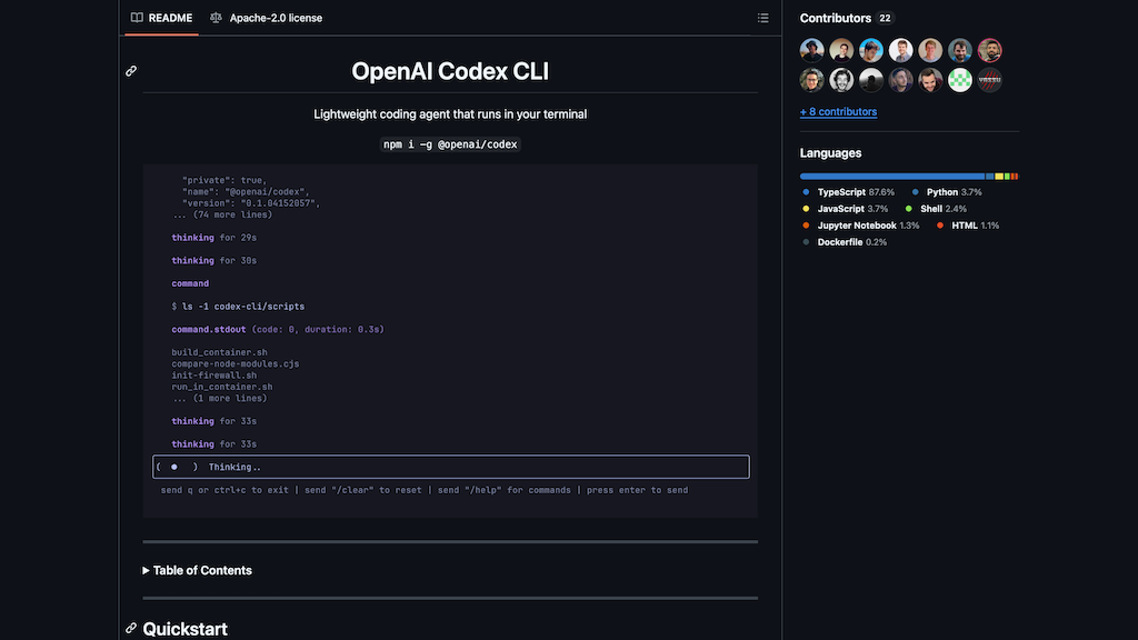 OpenAI Codex CLI OpenAI Codex CLI