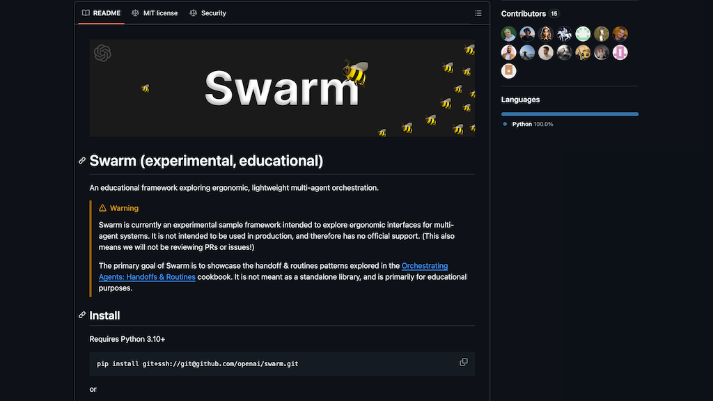 OpenAI swarm